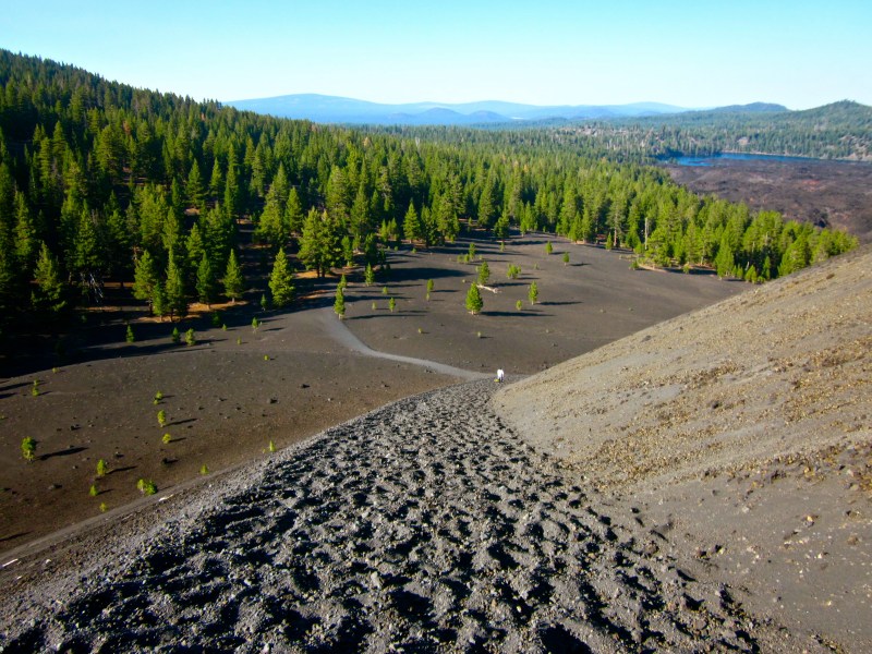 Hike Into a Cinder Cone Crater in Lassen National Park – One Cool Thing ...