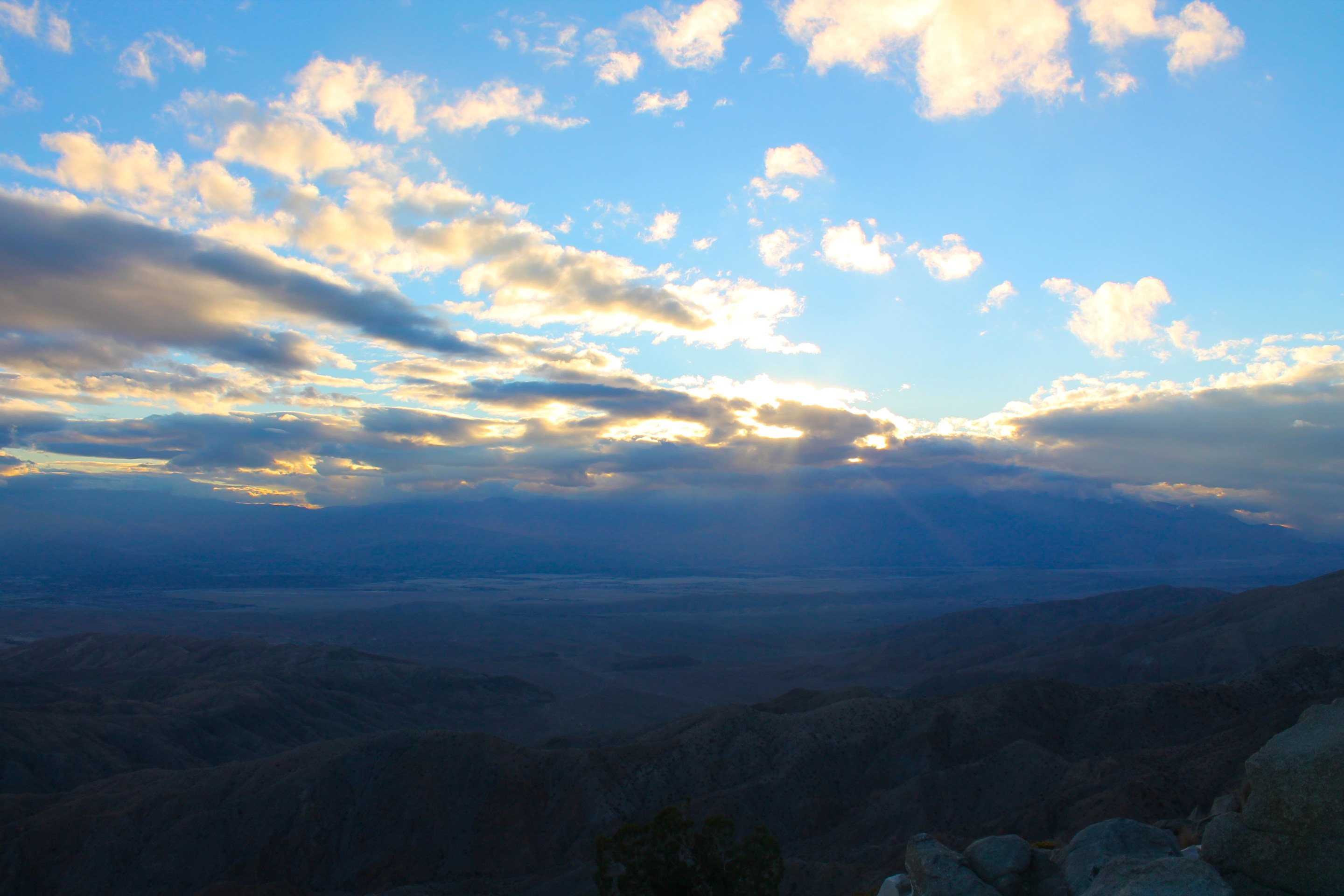 Amazing Sunset at Keys View: Joshua Tree National Park – One Cool Thing ...