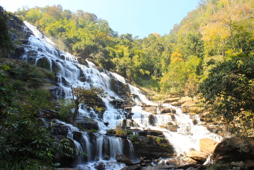 Mae Ya Waterfalls in Doi Inthanon National Park, Thailand – One Cool ...